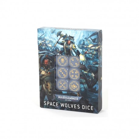 Space wolves - dice - Warhammer 40K V9 - Jouer le Jeu